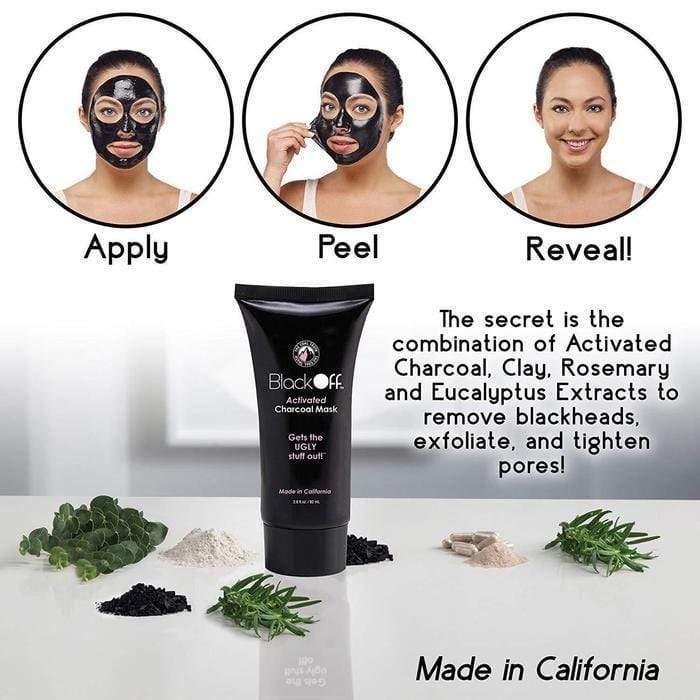 Black Off Activated Charcoal Face Mask | Daraz.com.np