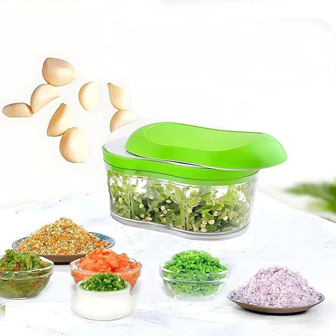 1 Piece Manual Hand Push Vegetable Chopper Garlic Cutter | Daraz.com.np