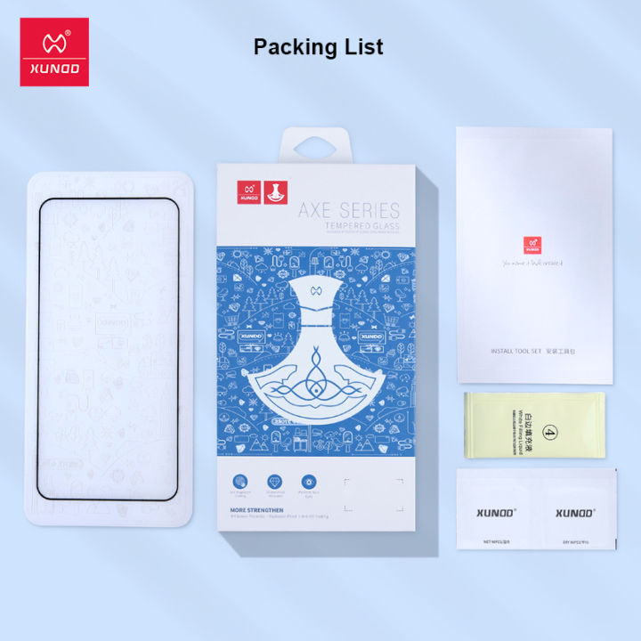Samsung S24 / S24 ultra / S25/ S25ultra Xunod Axe Series Tempered Glass ...
