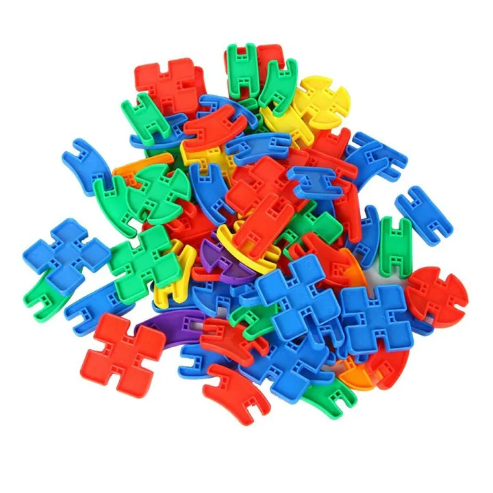 Robots Shapes Interlocking Building Blocks Set, Educational ...