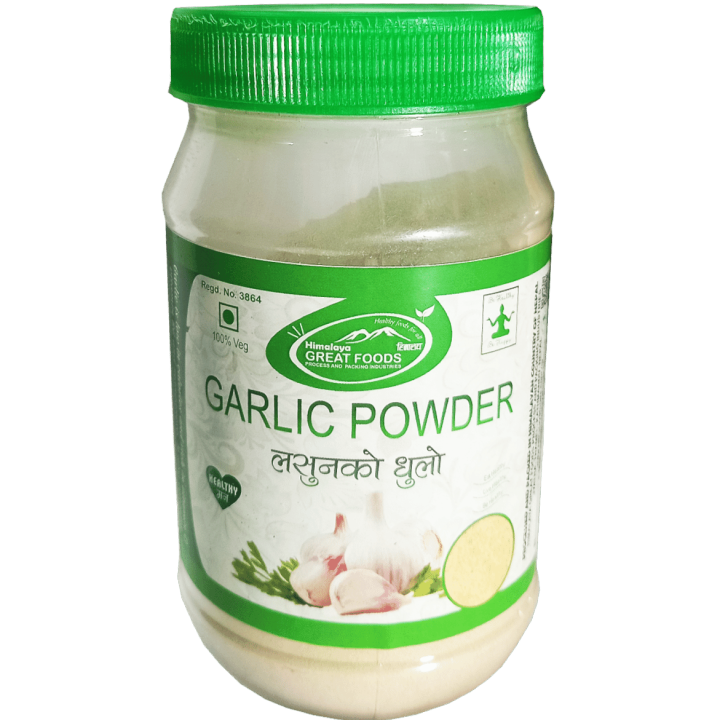 Garlic Powder (Lasun Ko Dholo) Plastic Jar Pack - 200gram | Daraz.com.np