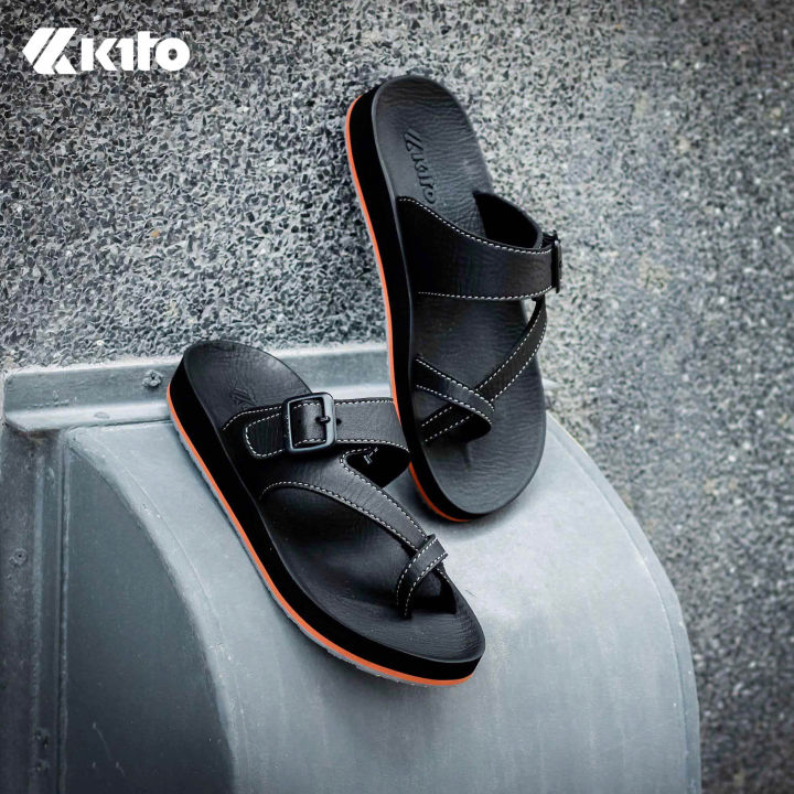 Kito Sandals For Men- Kito Aa51M- Black Slippers For Men | Multisize Variation | Fashion ...