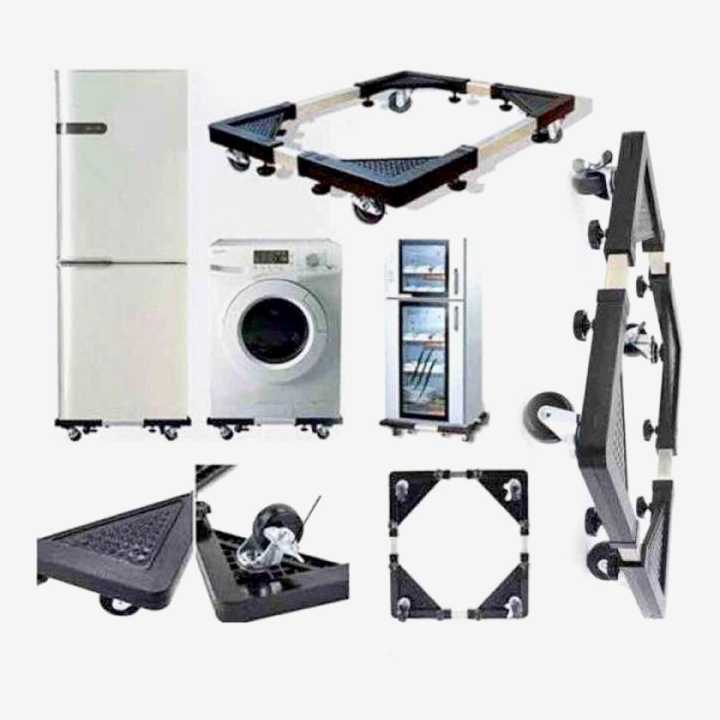 Roller Washing Machine Refrigerator Base Reinforced Retractable Movable ...