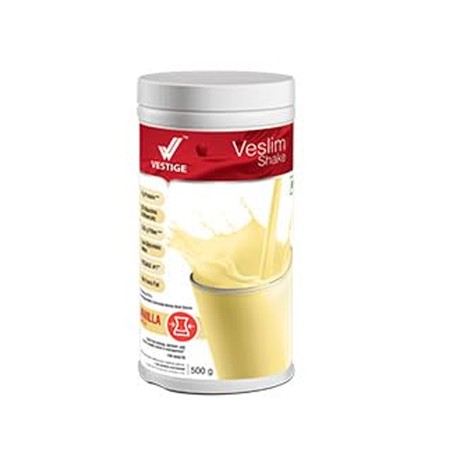 VESLIM SHAKE VANILLA FLAVOUR FOR SLIM BODY 500 G | Daraz.com.np