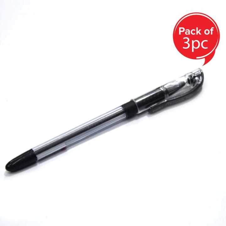 Pack Of 10 Cello Techno Tip Ball Pen Black - 10 Pcs | Daraz.com.np