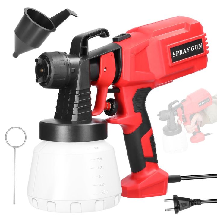 Electric Paint Spraying Machine 800ml Large Capacity Paint Bottle Detac ...