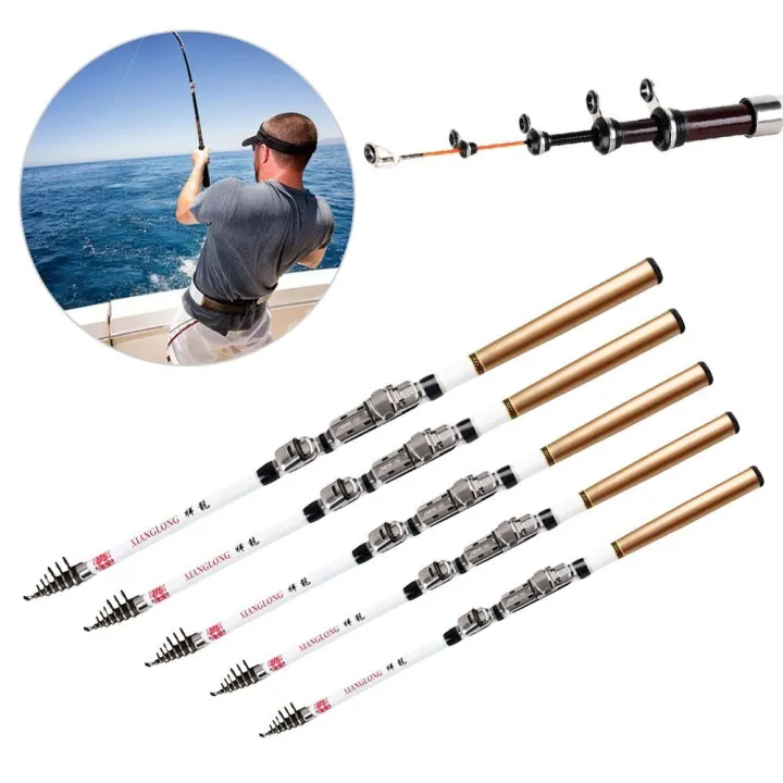 2.1M 1.8M 1.5M Gift Mini Telescopic Fishing Pole Carbon Fiber ...