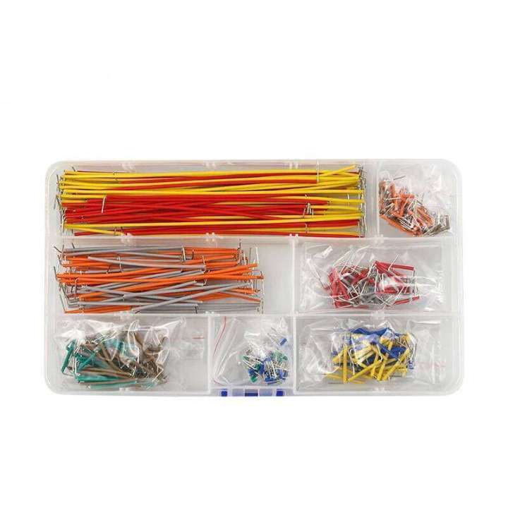 1 Box U Shape Solderless Jumper Cable Wire Kit PCB Breadboard ...