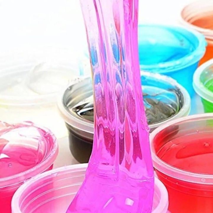 Different Colored Slime Set Of 6 For Small Kids | Daraz.com.np