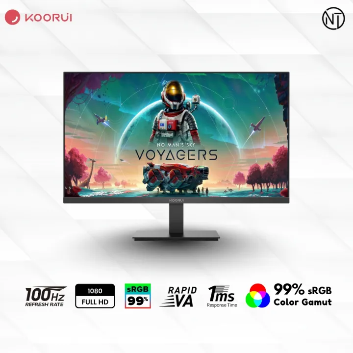 Koorui E2212F 22" 100Hz FHD VA Monitor | 99% sRGB, HDMI 1.4, VGA Out ...