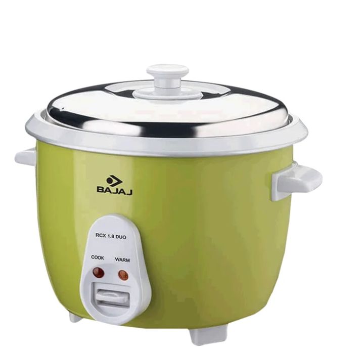 BAJAJ RCX Duo 1.8 Liter Electric Rice Cooker (Lime Green) | Daraz.com.np
