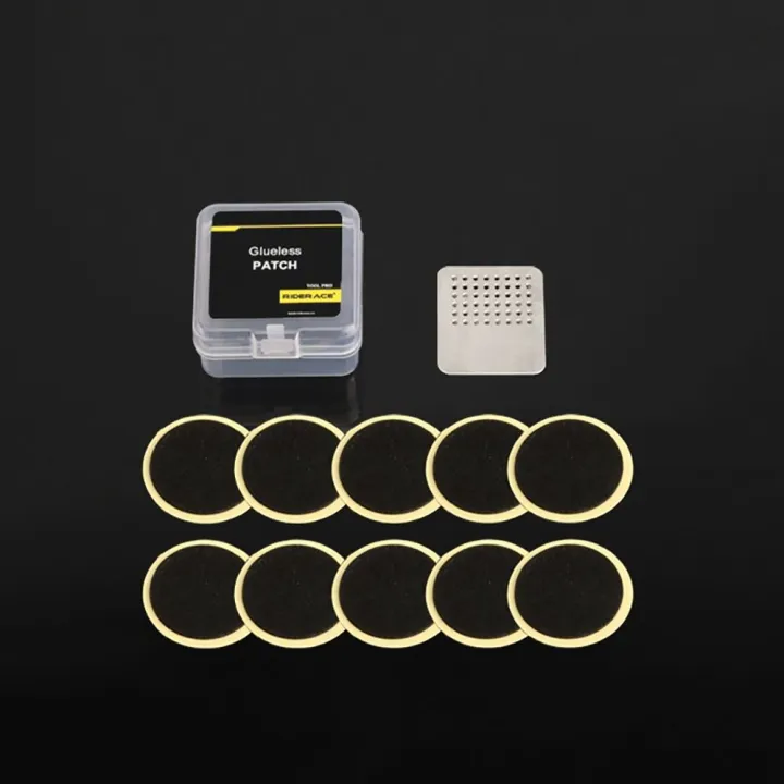 Portable Inner Tube Bike Tire Patches Self-Adhesive Flat Tire Puncture ...