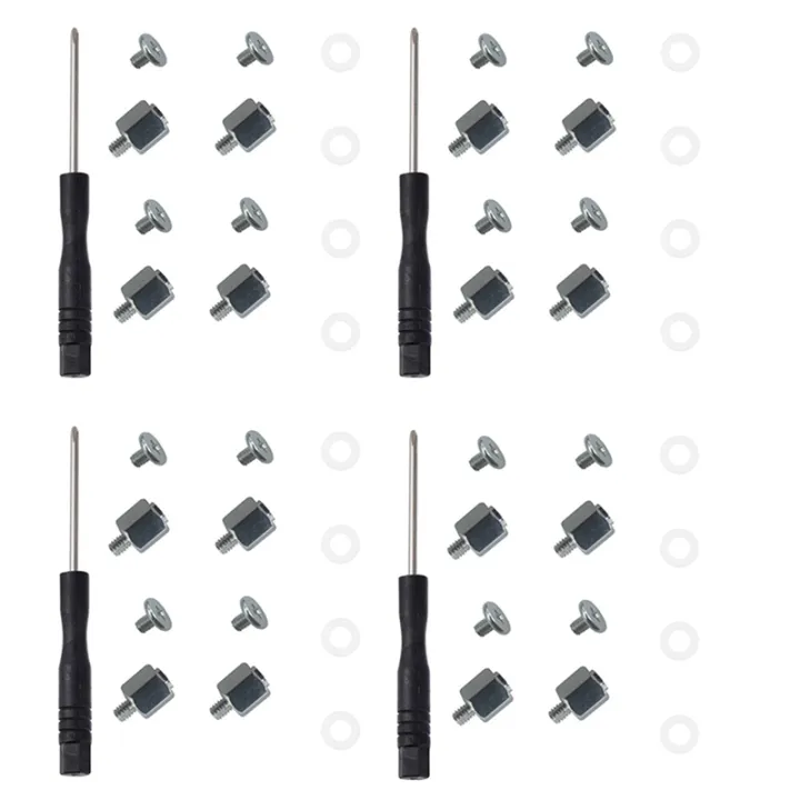 4Set M.2 SSD Screw Kit NGFF NVME SSD Standoff Mounting M.2 NGFF/NVMe ...