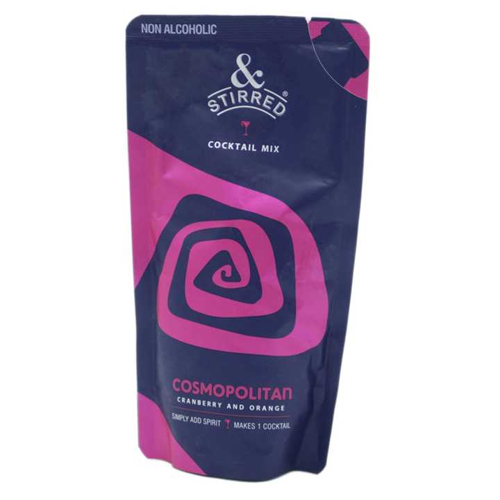 &Stirred Cosmopolitan Flavor Non Alcoholic Cocktail Mix 125ml | Daraz ...