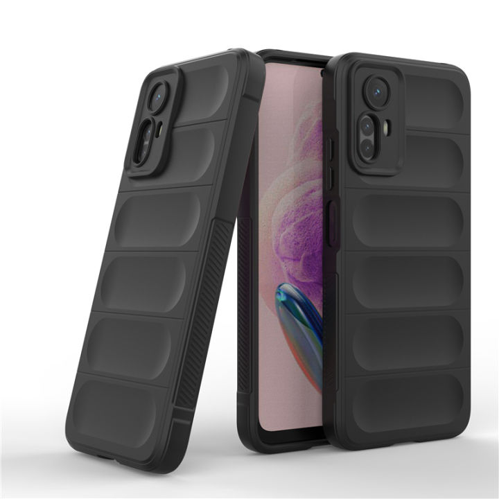 Vantime for Xiaomi Redmi Note 12S 4G Silicone Case Soft Camera Protection Microfiber Lining Back ...