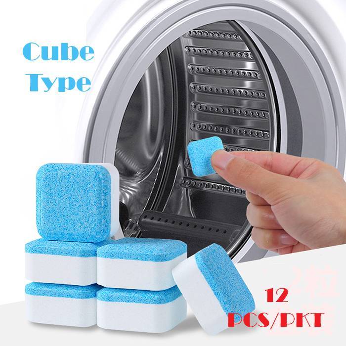 Washing Machine Tub Cleaning Effervescent Tablet- 12 Pcs | Daraz.com.np