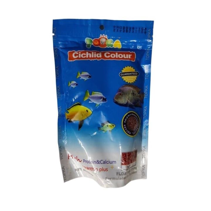 Topka Cichlid Colour Fish Food 100 Gram by Juwel Aquarium | Daraz.com.np
