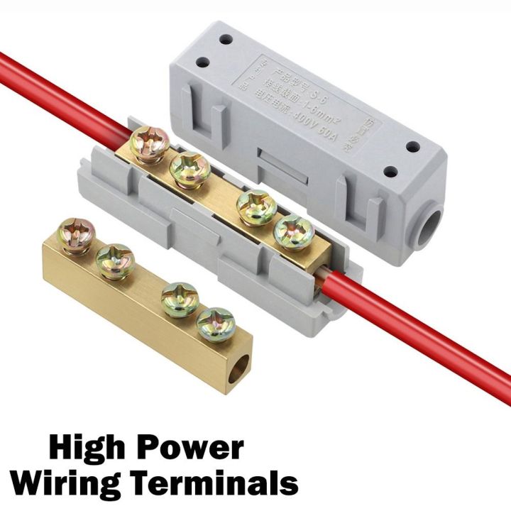 Docking High Power High Power Splitter Conductor Brass Wire Connector ...
