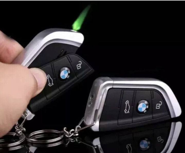 BMW Limited Edition Jet Flame Key Ring Gas Lighter Windproof | Daraz.com.np