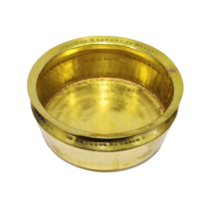 Brass Bata | Golden Color | Handmade Brass Basin, Pital Bata | Harati ...