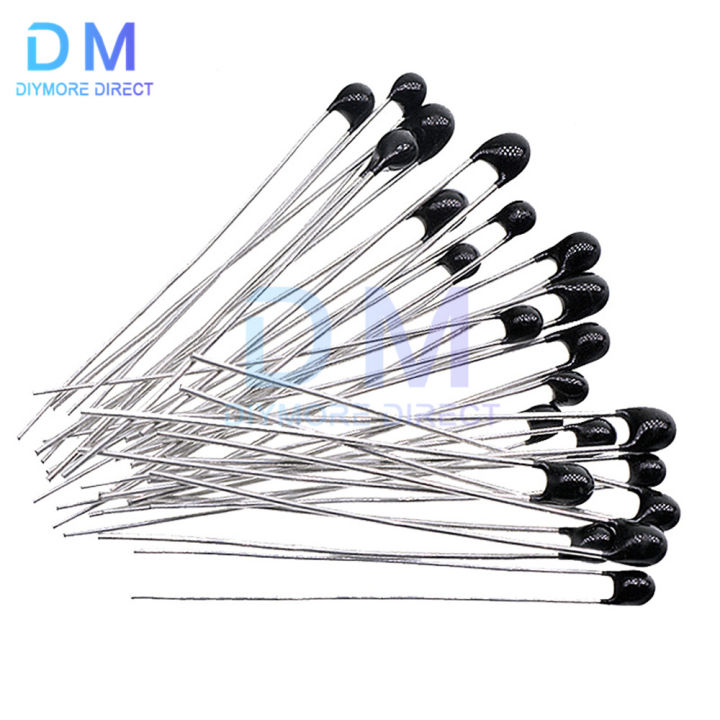 10PCS NTC Thermistor Thermal Resistor MF52 NTC-MF52AT 10K 1% B3435 DIY ...