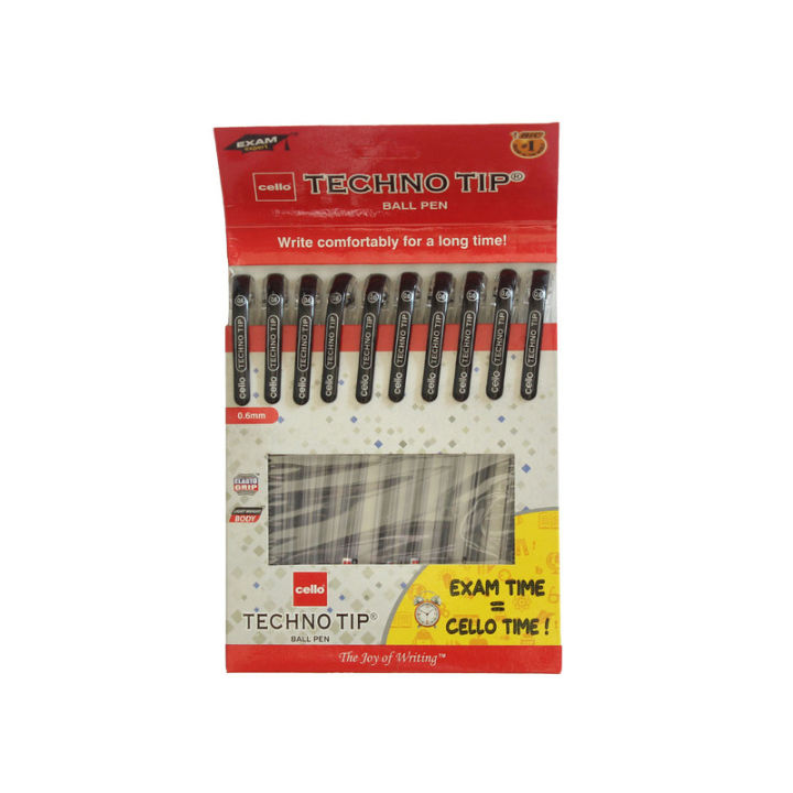 Cello Techno Tip Ball Pen 10 Pc | Daraz.com.np