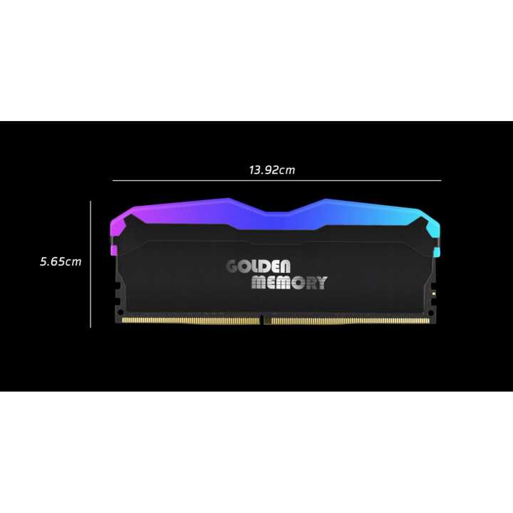 DDR4 8GB 3200Mhz Golden Memory RAM RGB With Heatsink | Daraz.com.np