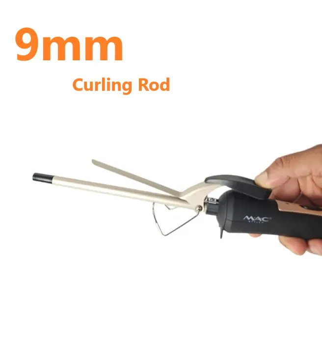 9mm Hair Curling Iron Wand Roller Beauty Salon Hair Curlers | Daraz.com.np