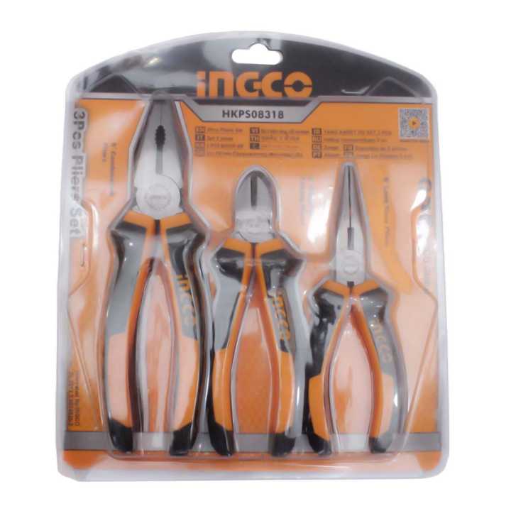 InGco HKPS08318 3 Pcs Pliers Set 8 Inch | Daraz.com.np