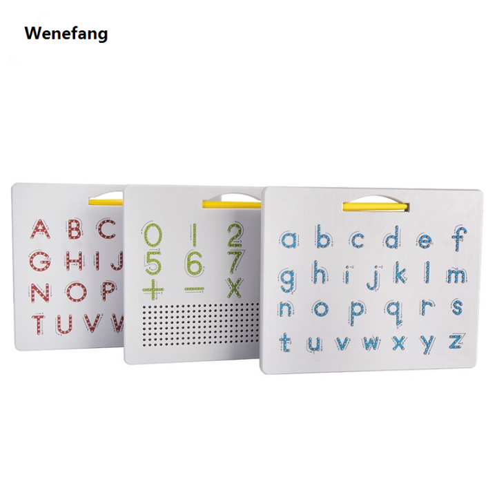 Wenefang Magnetic Tablet Drawing Board Pad Toy Bead Magnet Stylus Pen ...