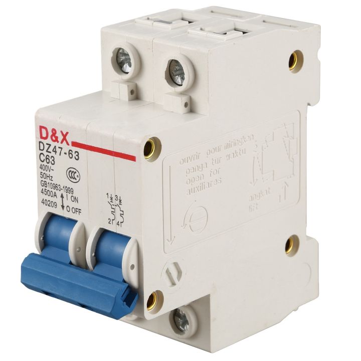 JAERBEE 2P 63A AC400V MCB Solar Energy Photovoltaic (pv) Solar AC ...