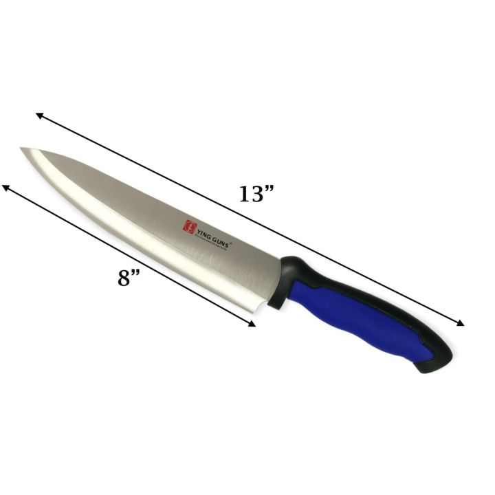 Premium Stainless Steel Kitchen Knife – Sharp, Pointed Blade For ...