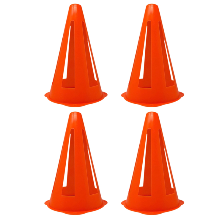 Plastic Cones Flexible Orange Goal Cones for Drills + Practice for ...