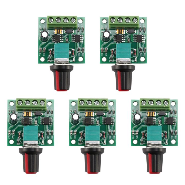 5X DC 1.8V 3V 5V 6V 12V 2A Motor Speed Controller Controller Controller ...