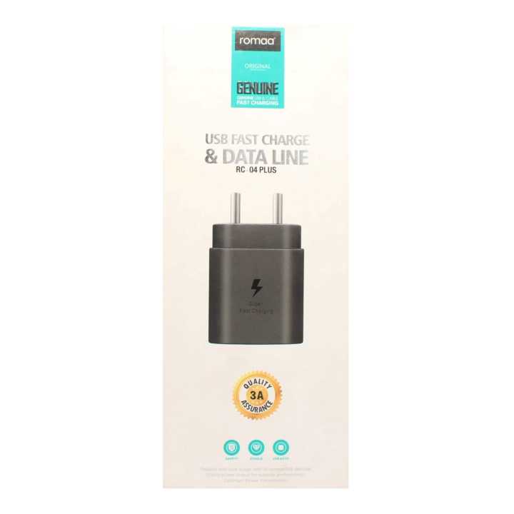 Roma USB FAST Charger & Data Line 3.1A (RC-04 Plus) | Daraz.com.np