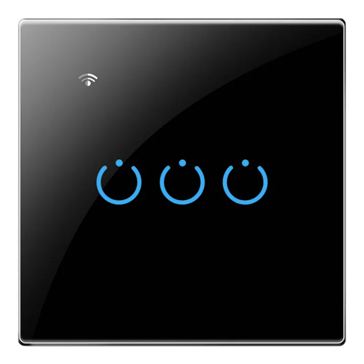 Tuya Wifi Smart Switch Touch Light Switch Single Zero Fire Line ...