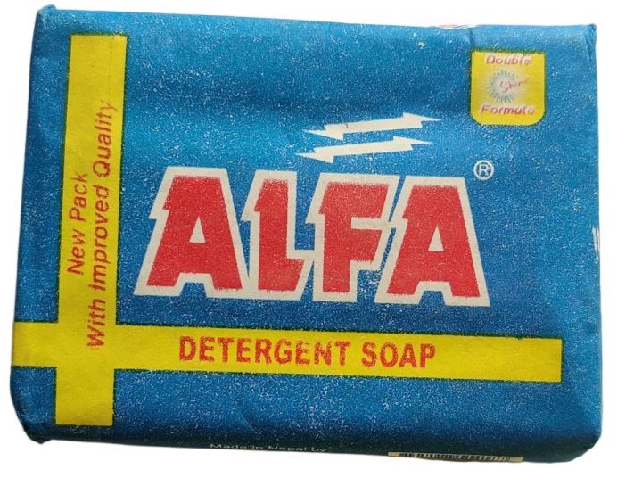 Alpfa Detergent Soap 95gm (Pack of 12) | Daraz.com.np