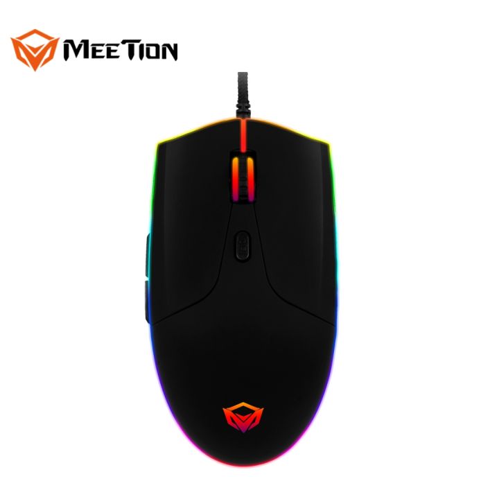 MeeTion MT - GM21 USB Wired Chromatic RGB Circulation Backlit Gaming Mouse | Daraz.com.np