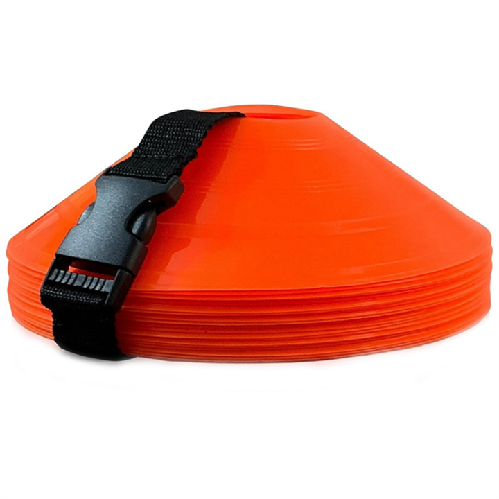 24Piece Football Training Sign Disc Round Mouth Disc Obstacle Disc Sign ...