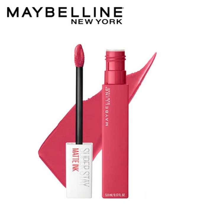 Maybelline Newyork Superstay Matte Ink Liquid Lipstick (80 Ruler) 5ml ...