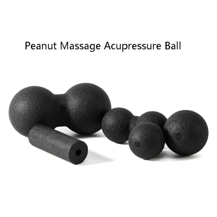 Relaxing Double Lacrosse Peanut Massage Ball Relieve Pain Trigger Point ...