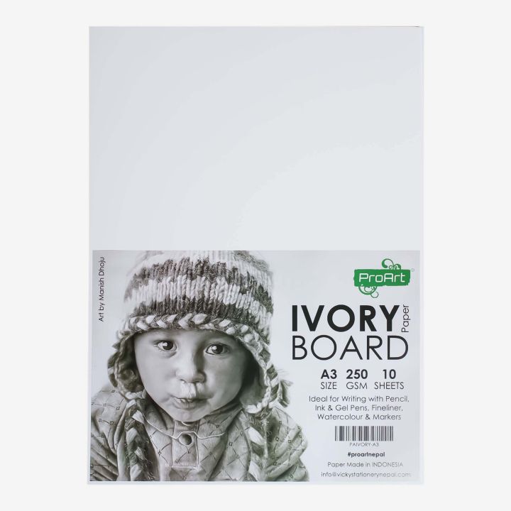 ProArt Ivory Sheet A3 10 Sheets, 250 GSM (Made In Indonesia) | Daraz.com.np