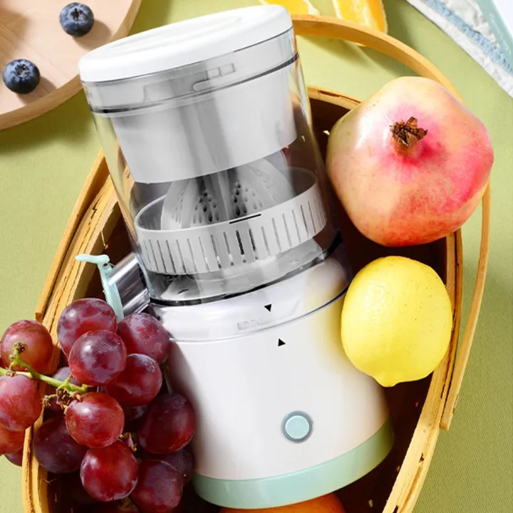 Electric Citrus Juicer Lemon Squeezer Hands-Free Rechargeable Orange ...