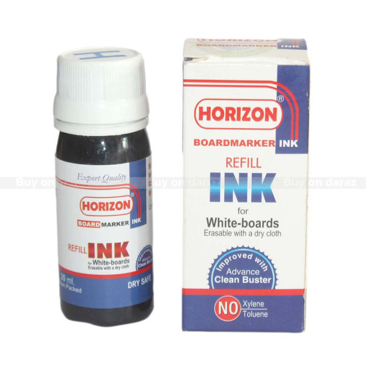 Horizon Black Color Boardmarker Ink 100+10ml | Daraz.com.np