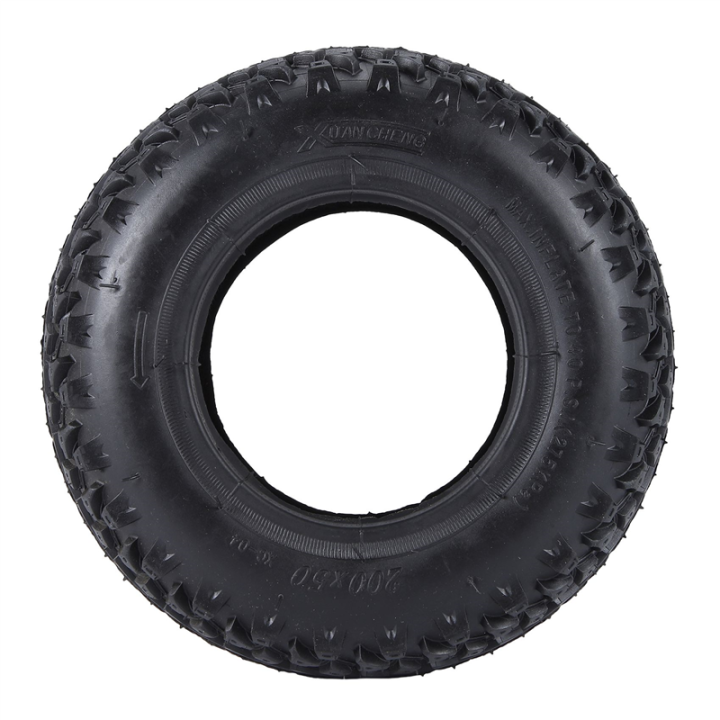 200X50 Outer Tire for Speedway Mini 4 Pro Rear Wheel 8 Inch Electric ...