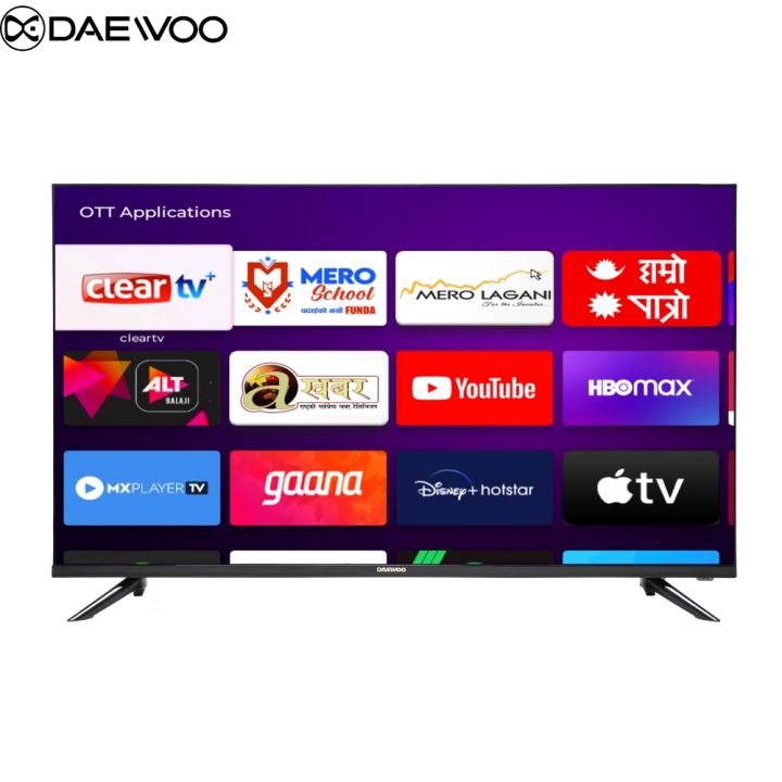 DAEWOO 43" Smart TV | 1GB/8GB | JBL Speakers Built-in | 3 Years ...