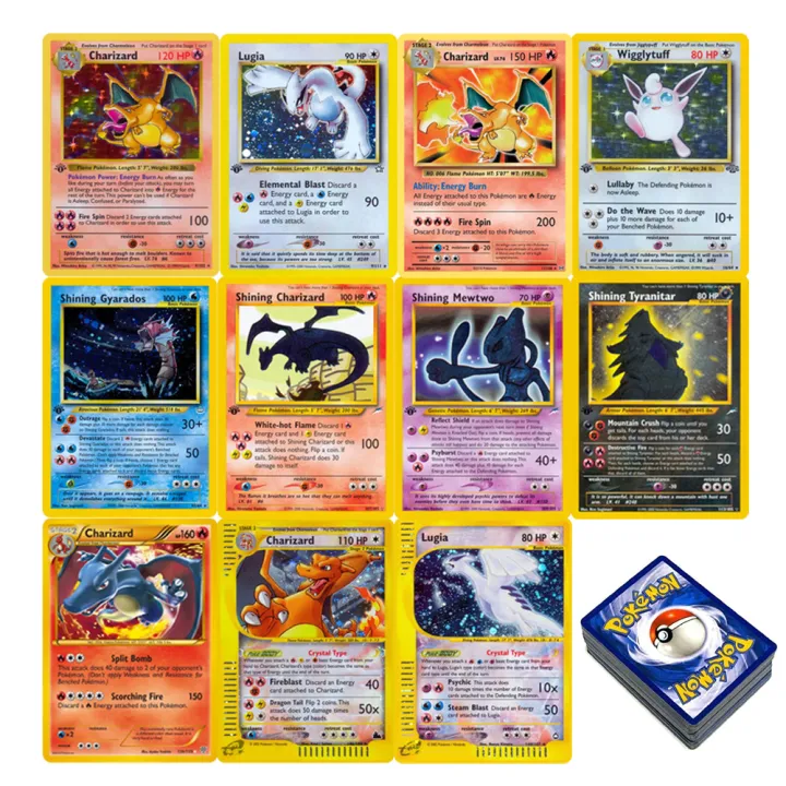 Special Offer 1996 Pokémon 1st Edition Base Set Single Flash Cards ...