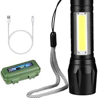 Focus Led Torch Light With 3 Step Controller Low High And Blinker High ...