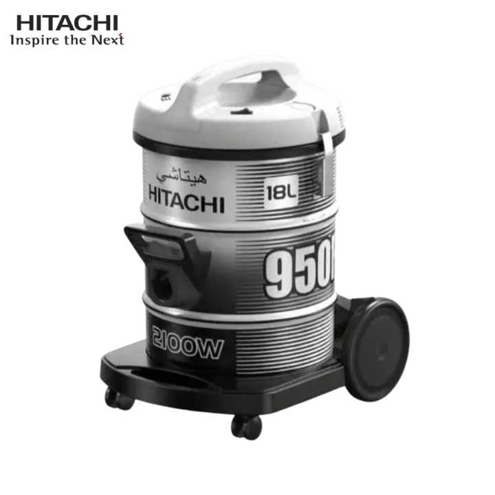 Hitachi 2100W Drum Vacuum Cleaner (CV-950F)| 18L Dust Capacity | With ...