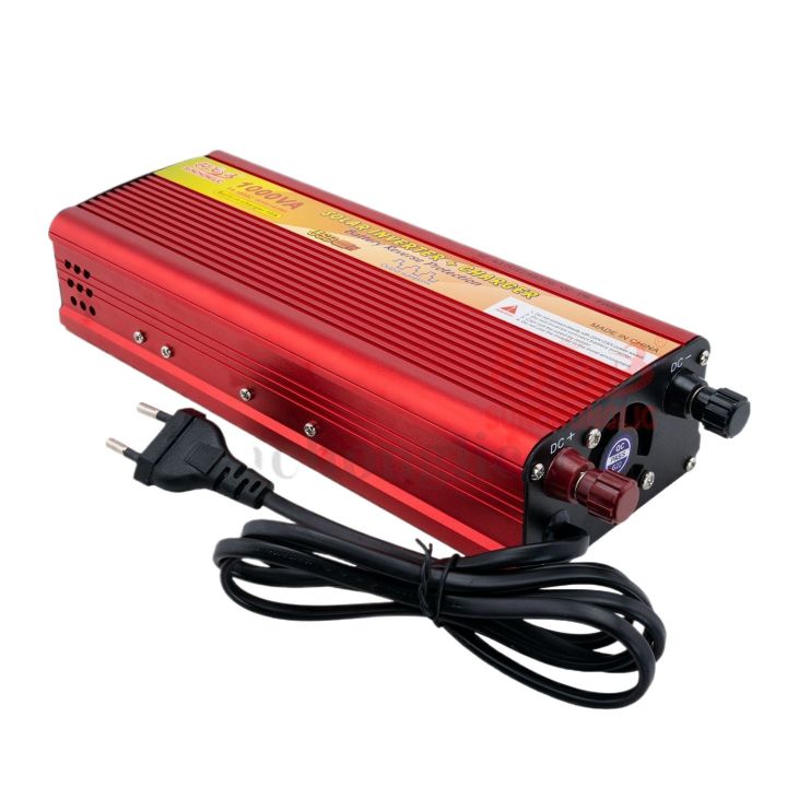 Power Inverter with Charger 1000W / Solar Power Inverter 12V 220V With ...